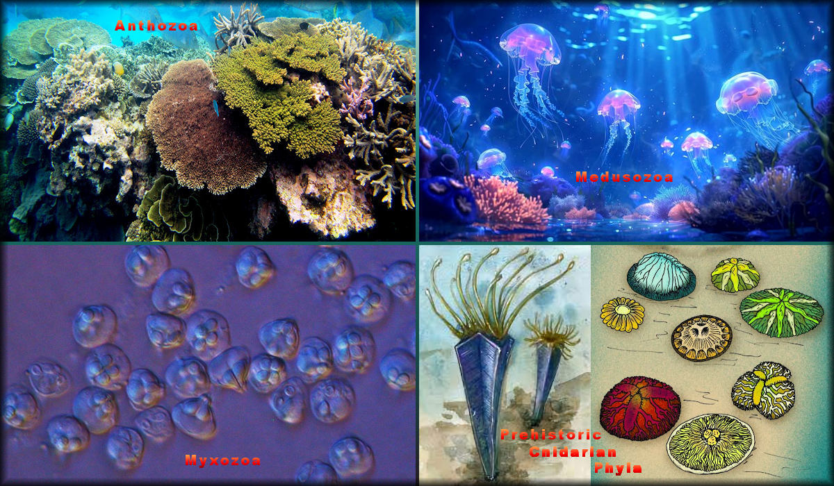 Visual family tree of Cnidaria